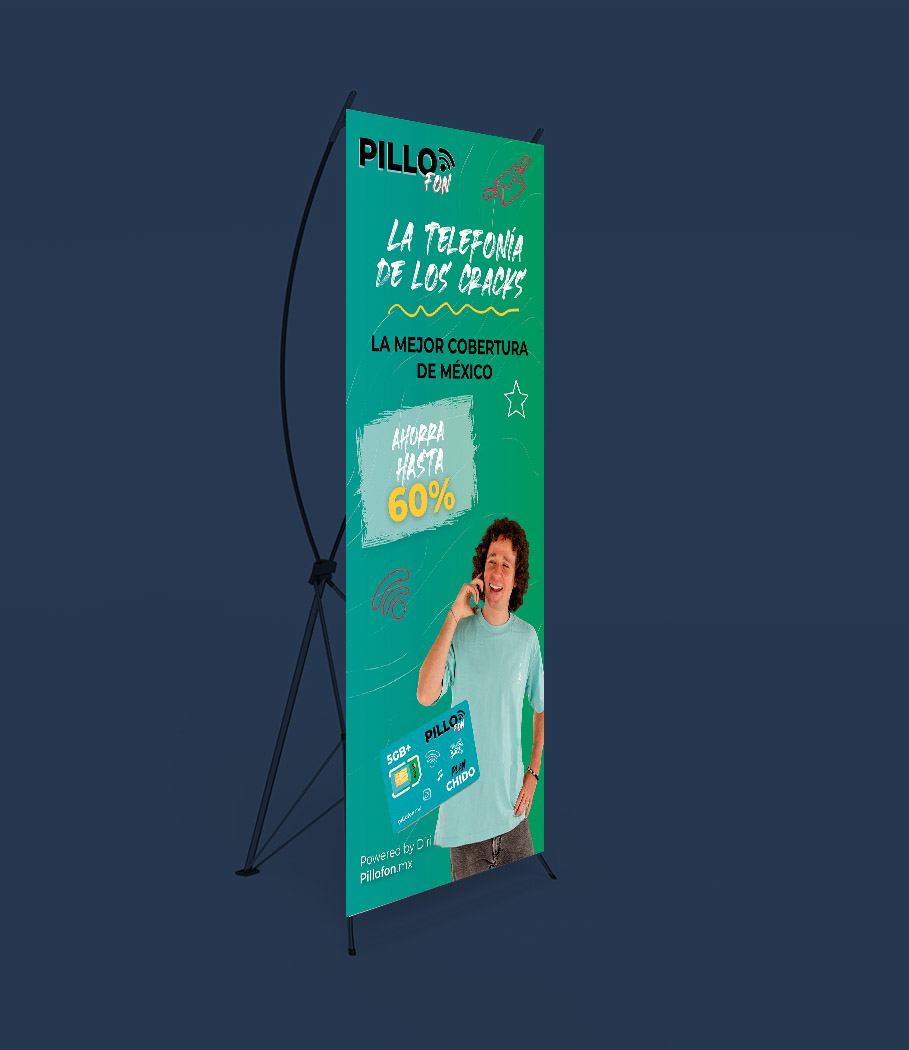 Impresión banner X CDMX DF QUERETARO lona Impresión tela araña